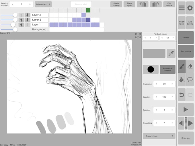 Create unique frame by frame animations by Terzyanart | Fiverr