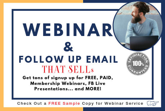 Write for you the perfect webinar optin page copy and followup email by Brandcartel | Fiverr