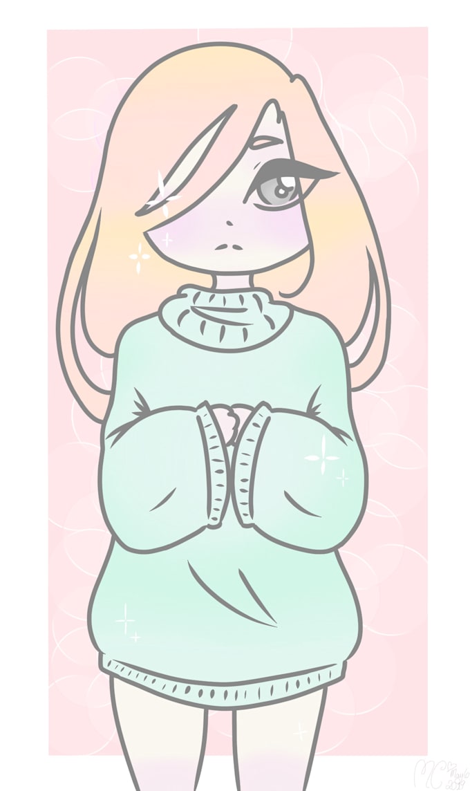 Draw chibi art in most themes from gore to lolita by Schismaticbunny ...