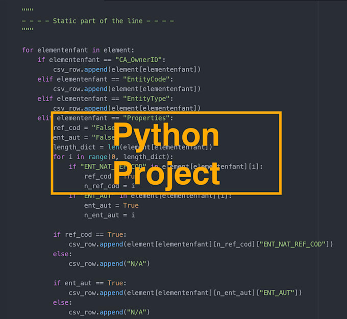 Help you create the simple python program you need by Lsaliou | Fiverr
