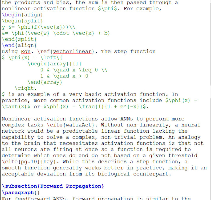 Write your report in latex by Lam_nguyen | Fiverr