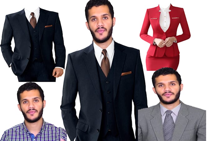 Put your photo in a formal suit by Suhaibed | Fiverr