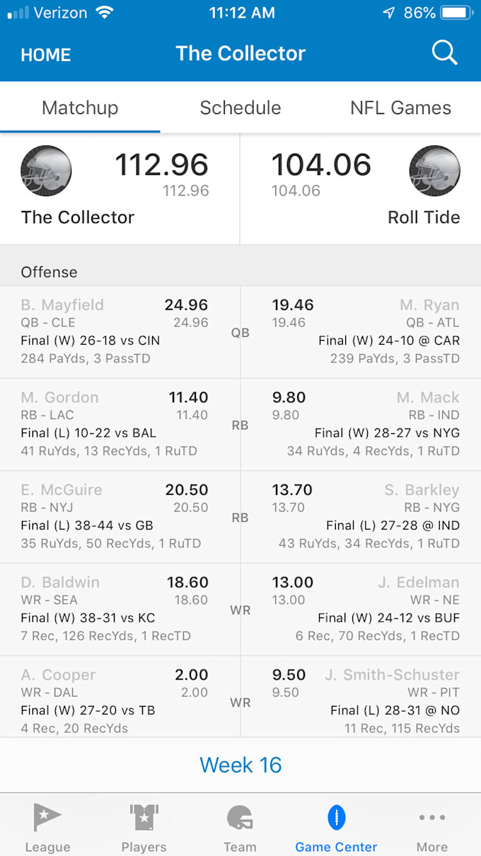 Draft your winning fantasy football team by Mmafootball81 | Fiverr