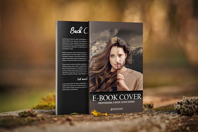 Design book, ebook and magazine covers and layout for you by Zaeshaa ...