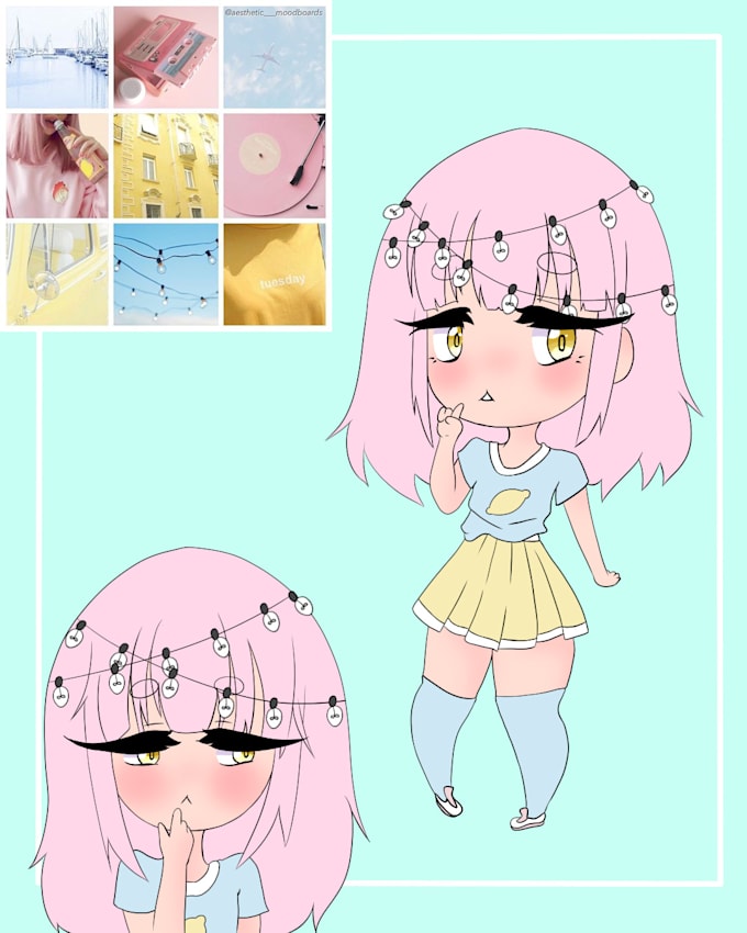 Create a custom anime adopt for you by Taigachan_ | Fiverr