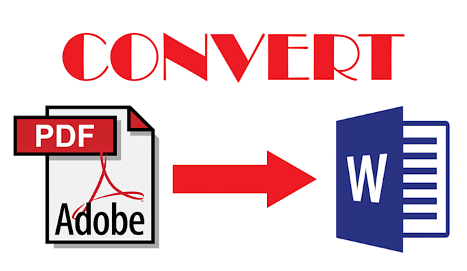 Convert your pdf to microsoft word and format by Fay_vour | Fiverr