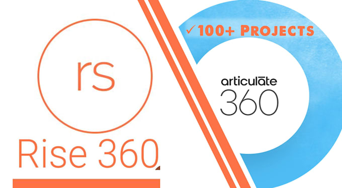 Create and design rise 360 elearning responsive courses by P1design | Fiverr