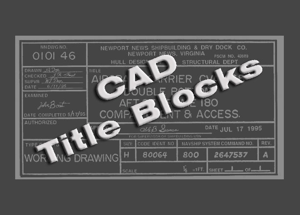 Update and revise autocad title blocks by Kasiabobrzak | Fiverr