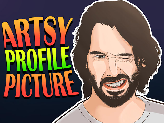 Create a cartoon of your profile picture by Drawingbonbon | Fiverr