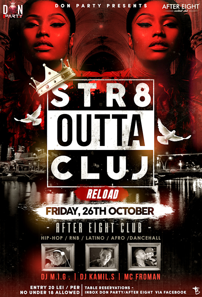 Give dope flyer designs for your next event by Thaboi | Fiverr