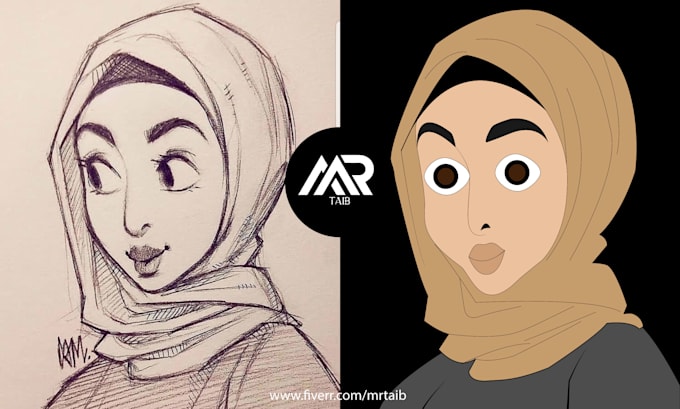 Design your comic cartoon by Mrtaib | Fiverr