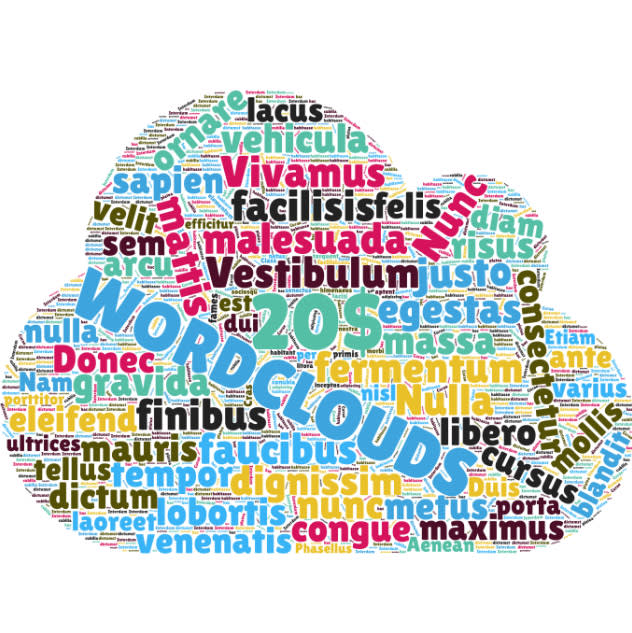 Create a custom shaped word cloud by Azmibcf | Fiverr