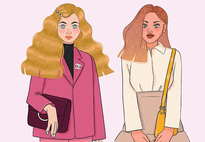 Create custom character designs by Iremka | Fiverr