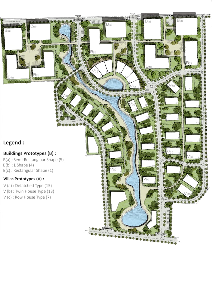 Designing neighborhoods and compounds in a various scales by Zahra ...