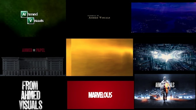 Make you amazing hollywood intro style by Markahmed | Fiverr