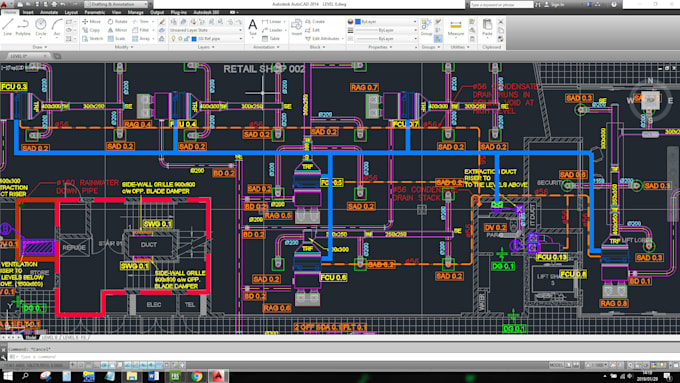 Create hvac, wet services designs and drawings by Sanelezuma | Fiverr