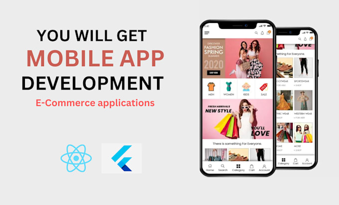Do mobile apps with flutter and react native cli expo redux by Zeeshan_kamboh | Fiverr