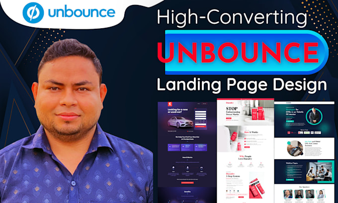 Create unbounce clickfunnels leadpages wordpress and instapage landing ...