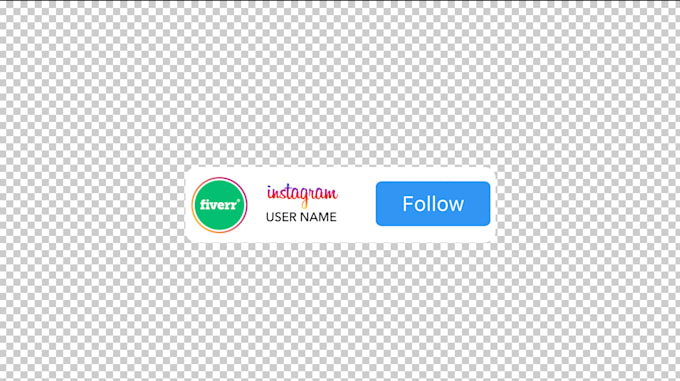 Design instagram follow animation for your youtube channel by ...