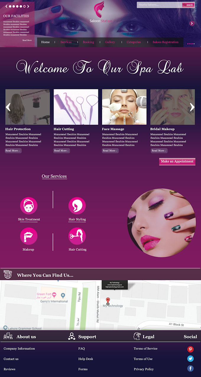 Design eye catching landing page with a creative design by Muzammeljutt | Fiverr