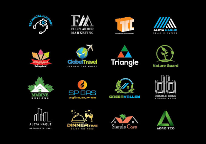Do best professional business quality logo creation 3 designs in 8 ...