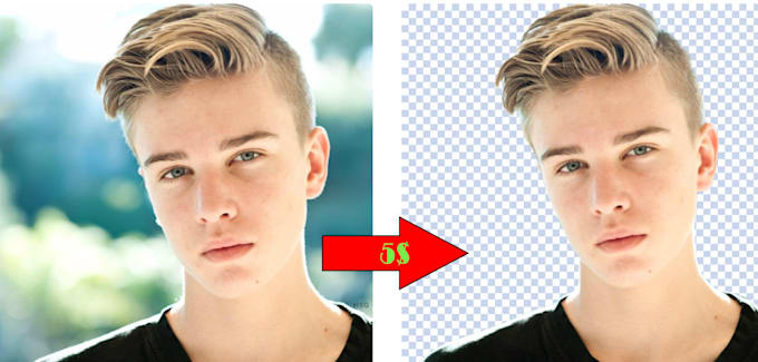Clean and clear any photo background removal by Engjemy2020 | Fiverr
