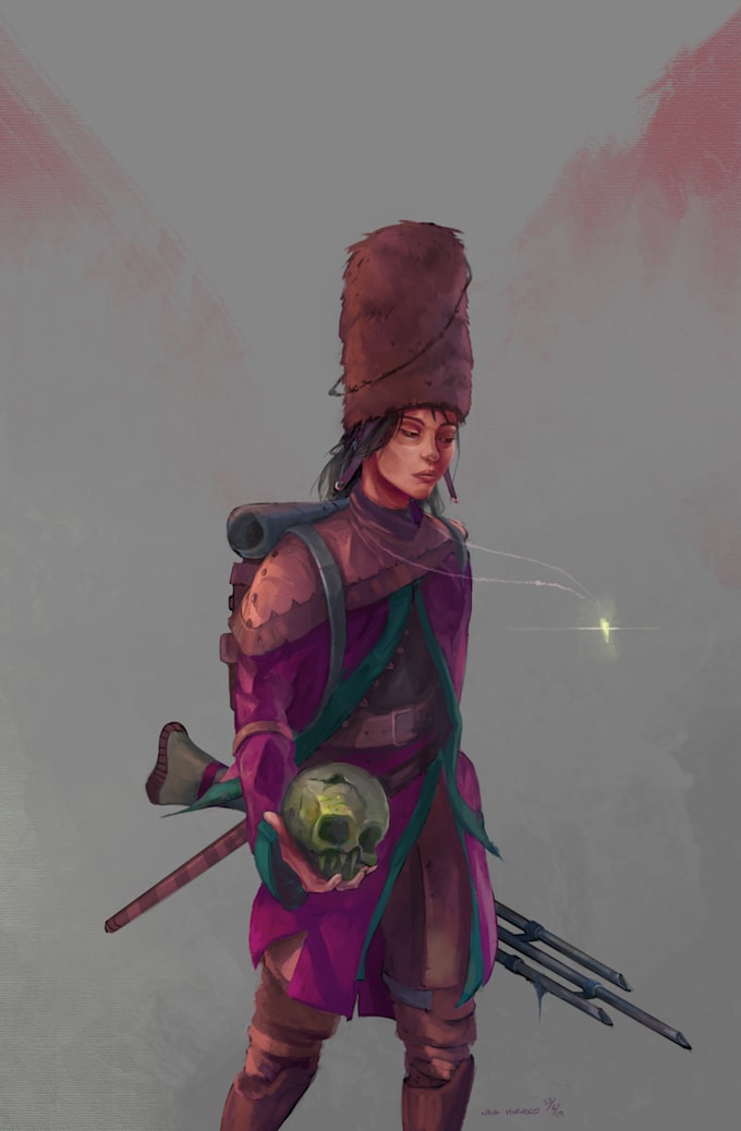 Character concept designs for you by Mianleinad | Fiverr