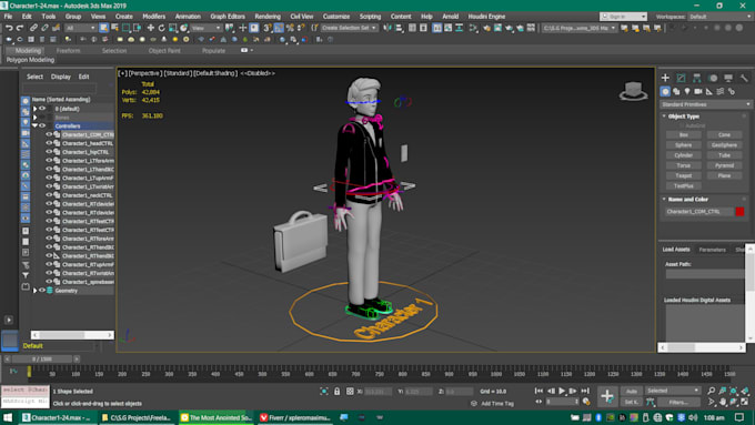 Do custom 3d character animation modeling, rigging, sculpting, cgi in ...