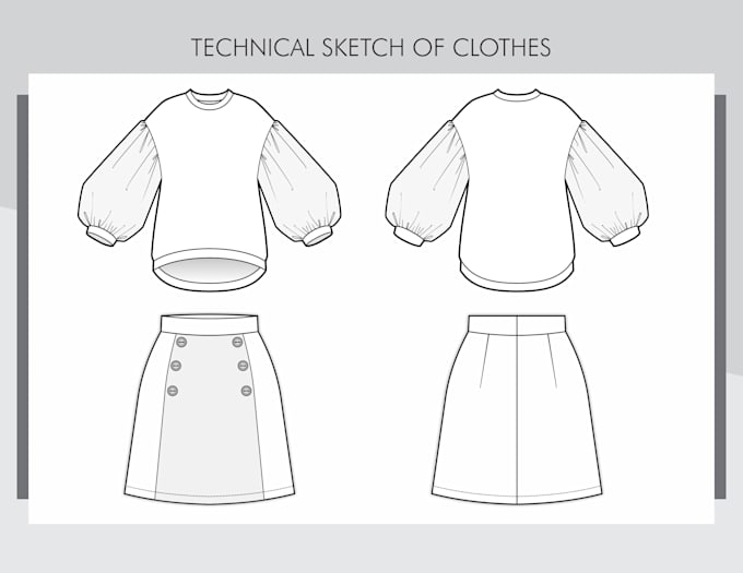 Draw a technical sketch by Grachik | Fiverr