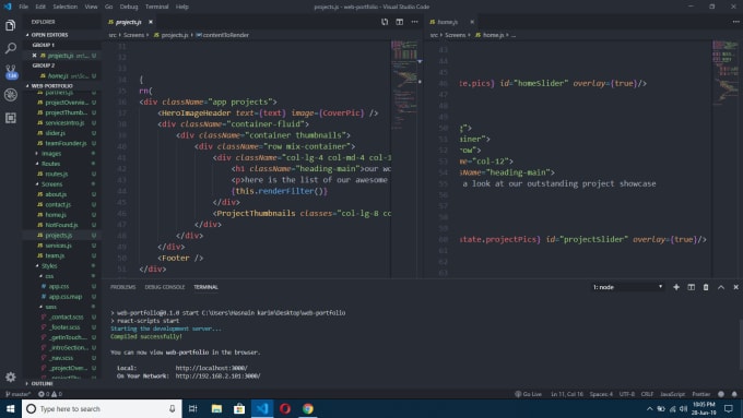 Develop your website using reactjs by Hxnain262 | Fiverr Develop your website using reactjs by Hxnain262 | Fiverr