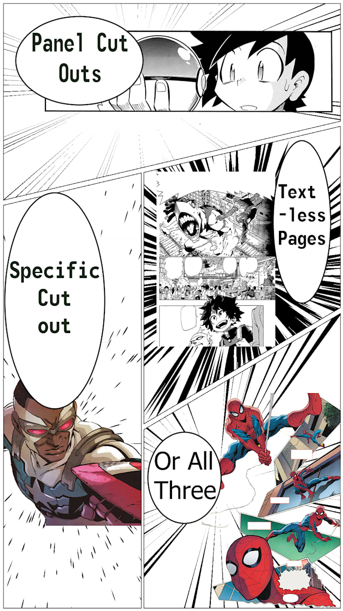 Edit comic and manga pages by Nomoreplayerz | Fiverr