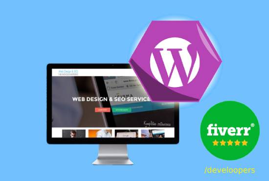 Create advance wordpress business website for you by Develoopers | Fiverr