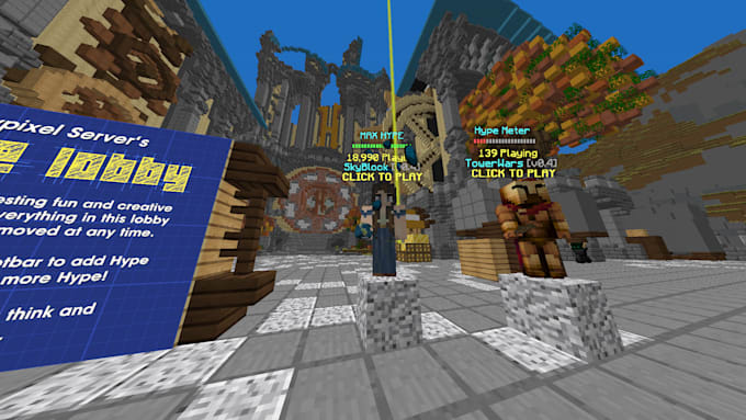 Do minecraft hypixel skyblock work for one hour only by Themystica | Fiverr