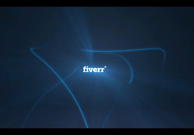 Create 2 videos of a logo reveal with elegant animated line wisp logo ...