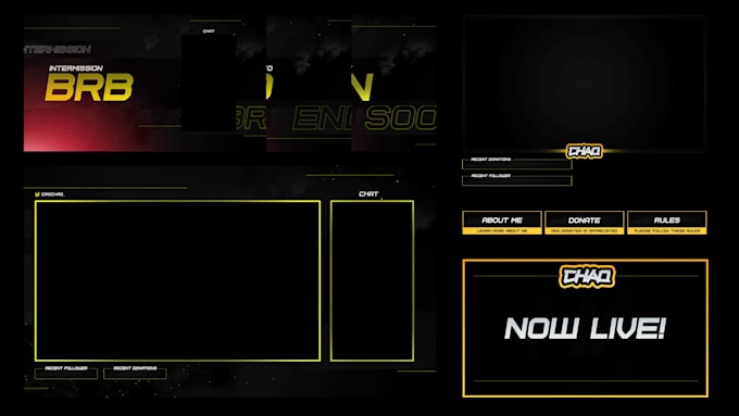 Make you a professional stream package by Leongfx | Fiverr