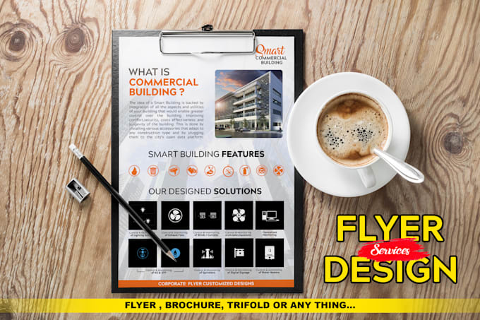 Design a unique flyer, poster or brochure by M_tayyabfarooq | Fiverr