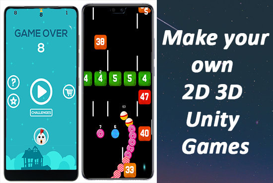 Create 2d 3d android and ios games in unity by Riyazz | Fiverr