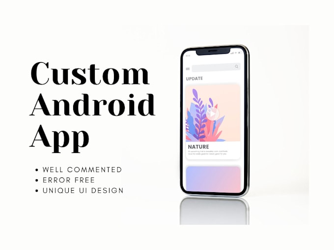 Develop custom android apps in android studio by Kashif49 | Fiverr