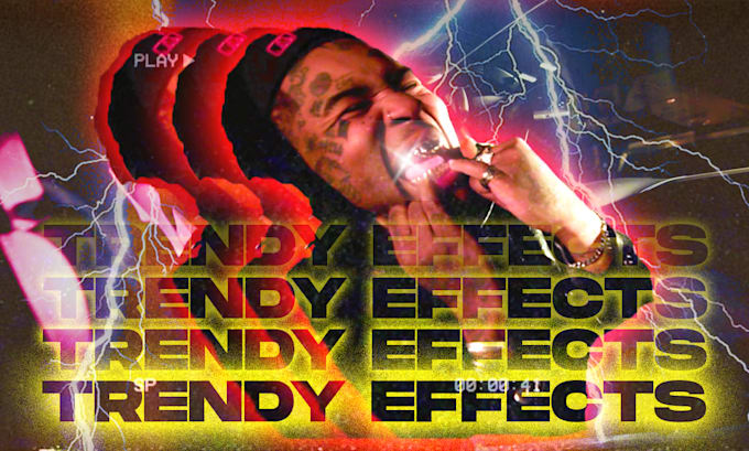 Add visual effects to your rap music video by Taha_editor | Fiverr