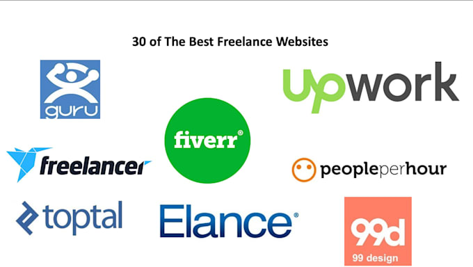 Send you a list of 30 of the best freelance websites by Kiasong | Fiverr