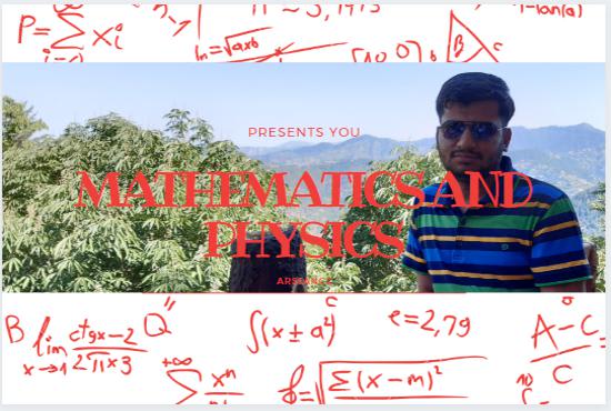 Help you in any mathematics and physics problem by Arslanc2 | Fiverr
