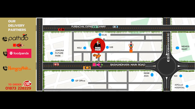 Make location infographic animation by Twinbrothers | Fiverr