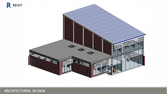 Produce bim 3d models for architectural projects using revit by ...