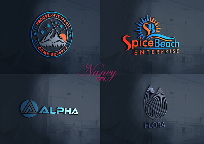 Design professional logo for your brand identity by Nancy_gfx01 | Fiverr