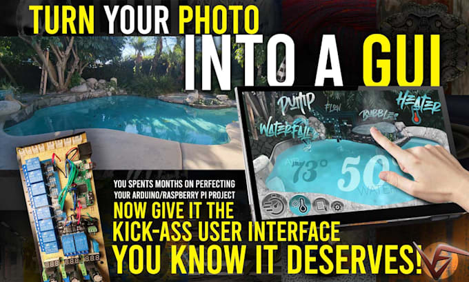 Create a photo realistic gui for your arduino raspberry pi project by ...