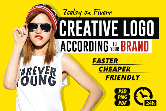 Make a creative logo according to your brand by Zoelzy | Fiverr