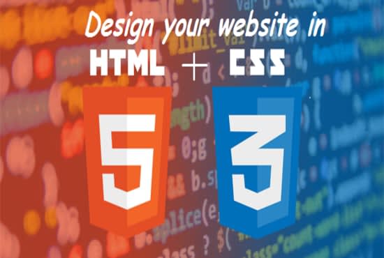 Design an awesome webpages with html,css and bootstrap by Aqsashahid455 ...