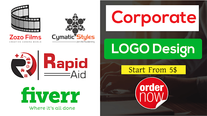 Design corporate brand, redesign your existing logo by Arifullogo | Fiverr