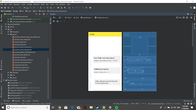 Code user interface in xml by Aryansoni1108 | Fiverr