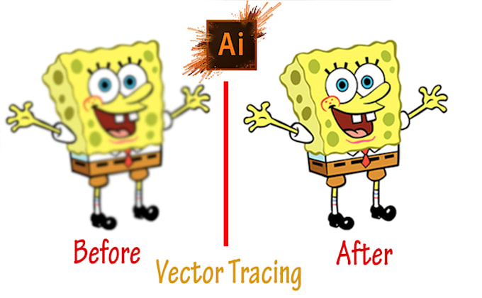 Vector tracing, convert your logo, vector trace, vectorize by Mjnirob | Fiverr